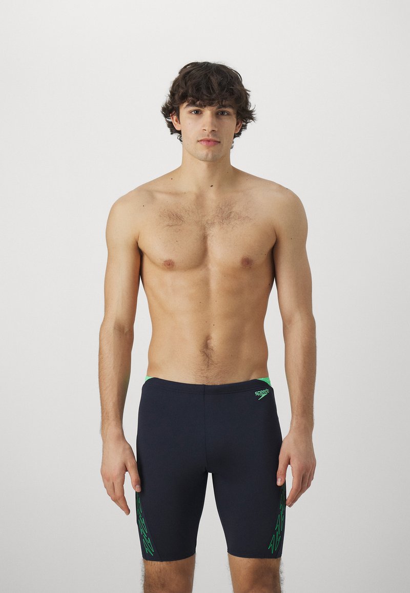 Speedo MENS HYPER BOOM SPLICE JAMMER - Swimming trunks - true navy ...