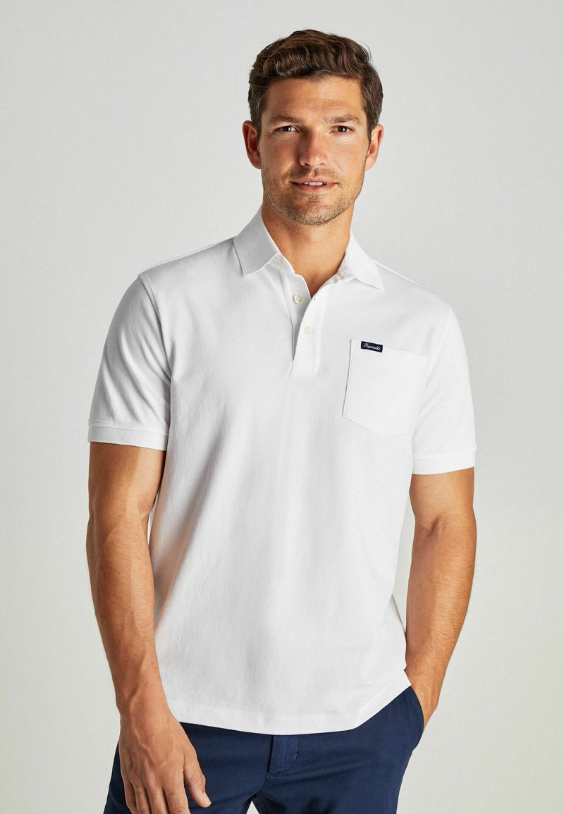 Façonnable BASIC POCKET - Polo - white/blanco - Zalando.es