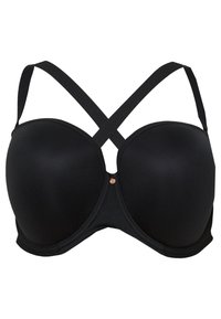 Elomi SMOOTH - trägerloser/variabler BH - black/schwarz - Zalando.ch