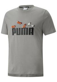 Puma MINECRAFT - T-Shirt print - griffin/grau - Zalando.at