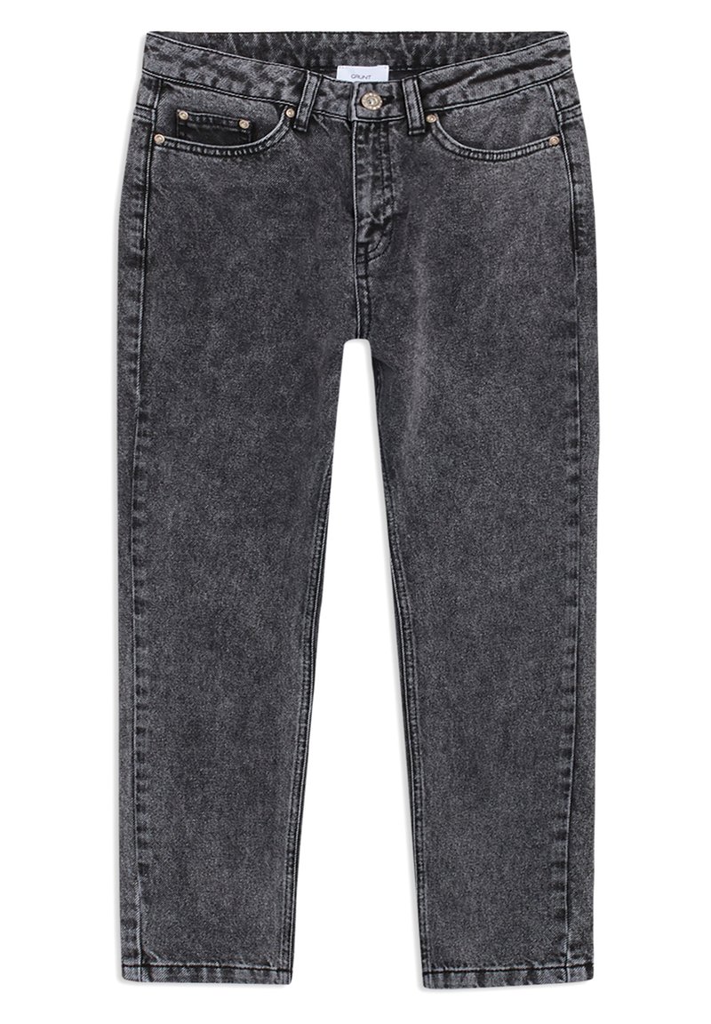 Grunt Jeans Straight Leg - dark grey/dunkelgrau - Zalando.de