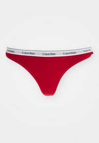 Calvin Klein Underwear THONG ICON LOGO - Thong - red - Zalando.ie