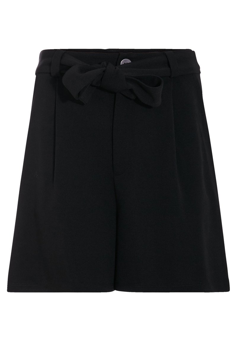 Cache Cache GERADE GESCHNITTENE MIT GÜRTEL - Shorts - noir/negro ...