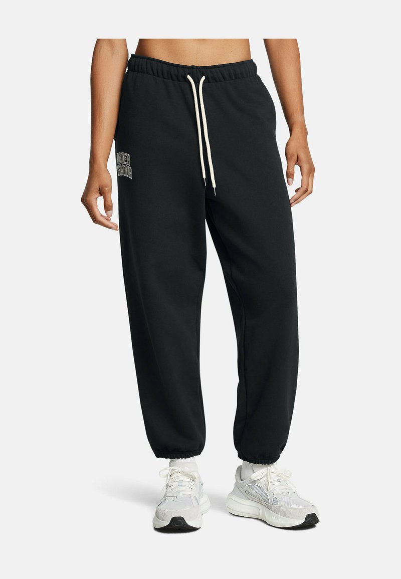 Under Armour TERRY OS PANT - Jogginghose - black (001)/schwarz - Zalando.de