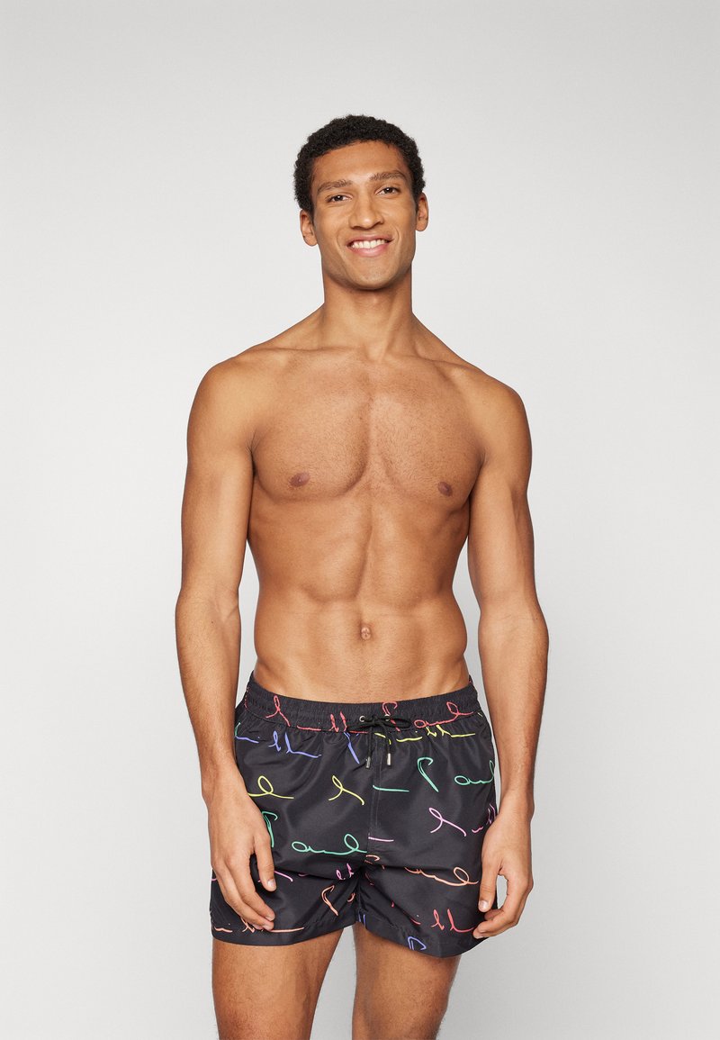Paul Smith SWIM SHORT LOGO - Swimming shorts - black - Zalando.co.uk