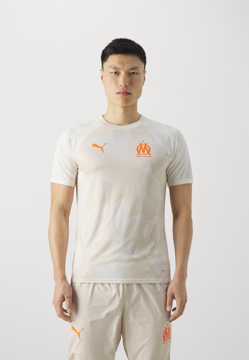 Puma OLYMPIQUE DE MARSAILLE PREMATCH - Club wear - pristine/rickie ...