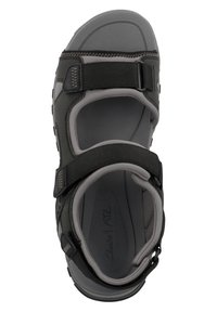 Clarks ATL TREK WAVE TREKKING - Outdoorsandalen - black combi/zwart ...