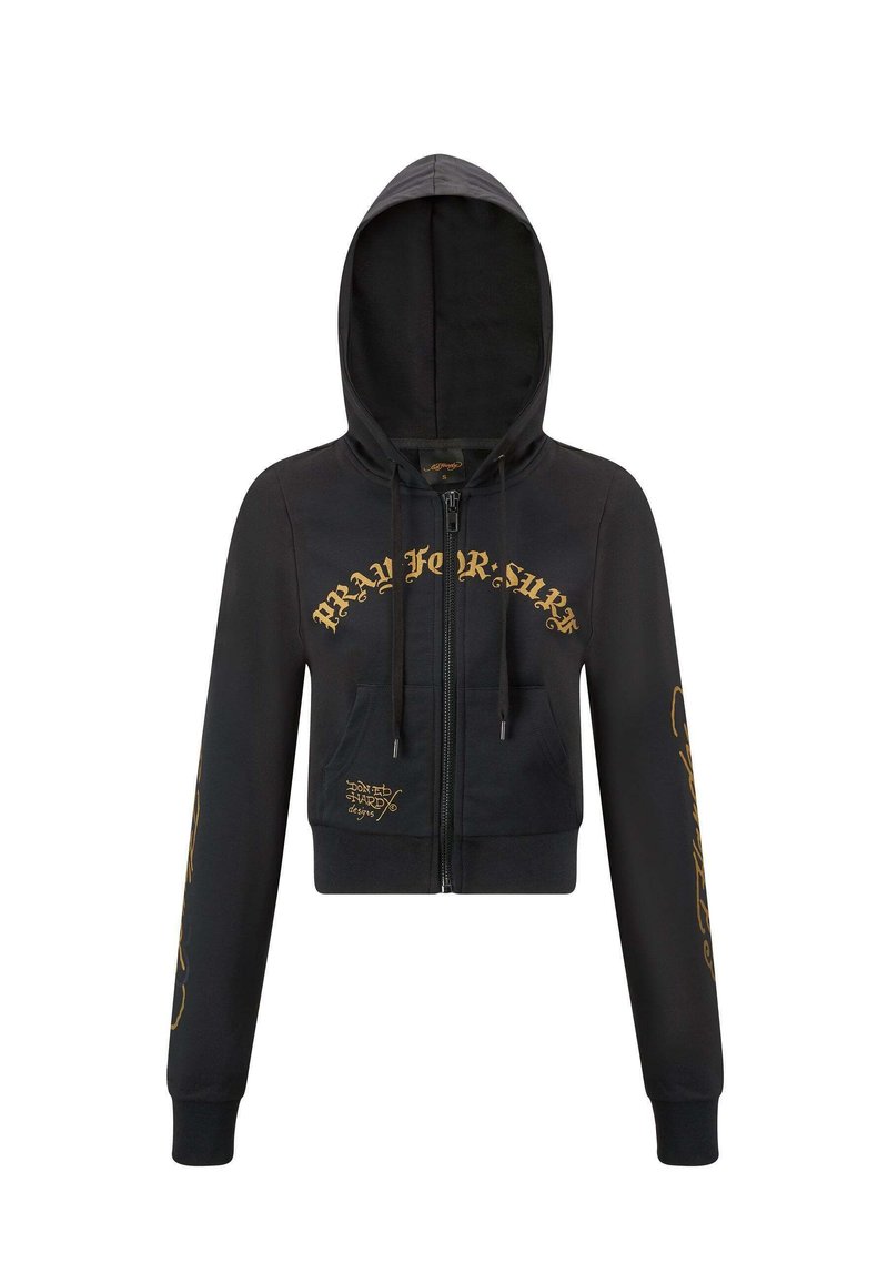 Ed Hardy PRAY FOR SURF ZIP THRU HOODY - Sudadera con cremallera ...