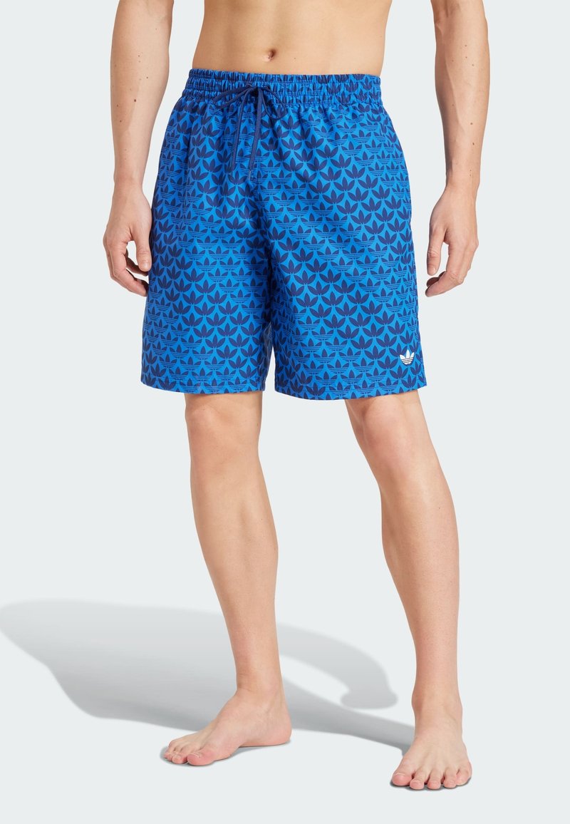 adidas Originals MONOGRAM - Shorts da mare - dark blue blue/blu scuro ...