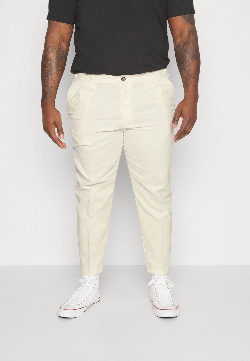 Redefined Rebel EMIR PANT PLUS - Chino - pristine/écru - ZALANDO.FR