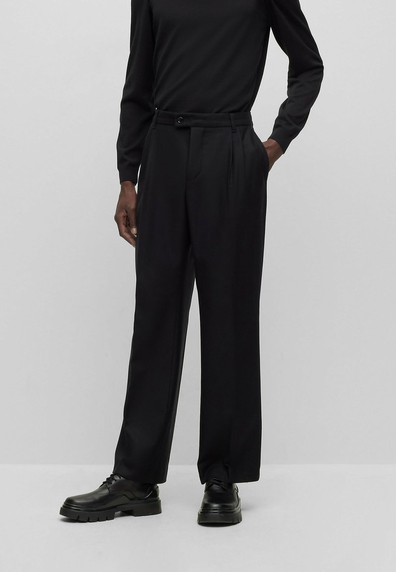BOSS KRIS CIRC - Pantalon classique - black one/noir - ZALANDO.FR