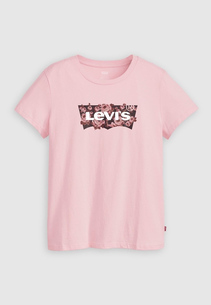 Levi's® PERFECT - T-shirts print - lse_gab rose bw fill peachskin/lys ...