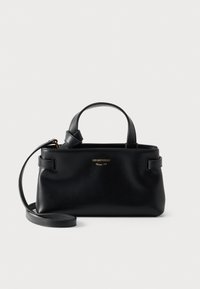 Emporio Armani MINI BAG - Bolso de mano - black beauty/negro - Zalando.es