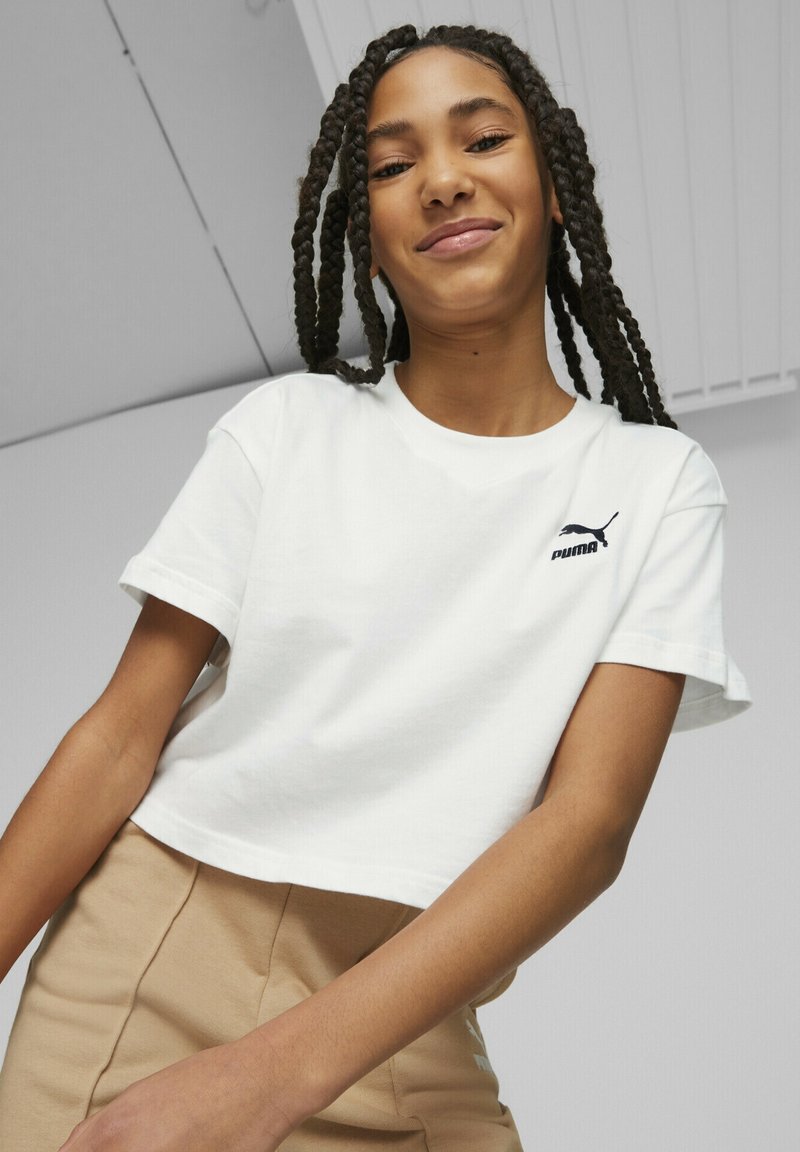 Puma T-Shirt basic - white/weiß - Zalando.at