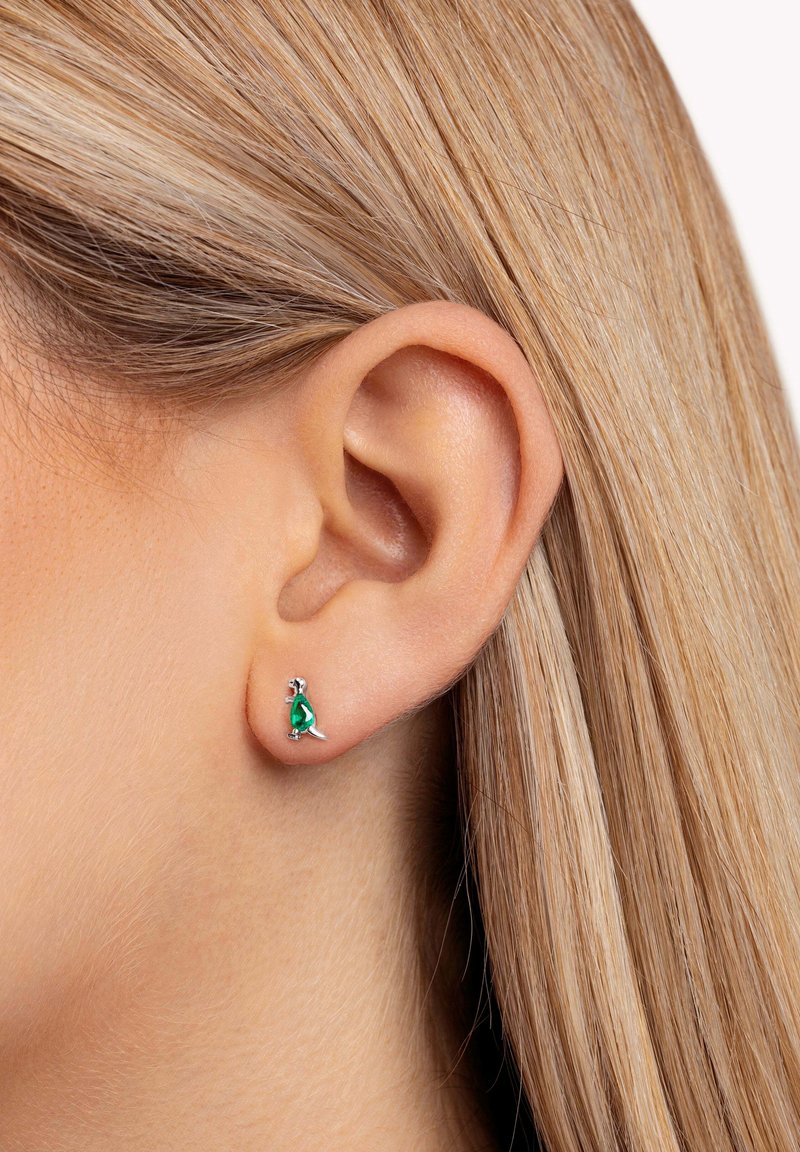 Singularu DINO BRONTOSAURUS SKY - Collier - verde y dorado/vert ...