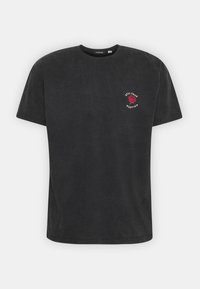 Kaotiko STAY TRUE UNISEX - T-Shirt print - black acid wash/schwarz ...