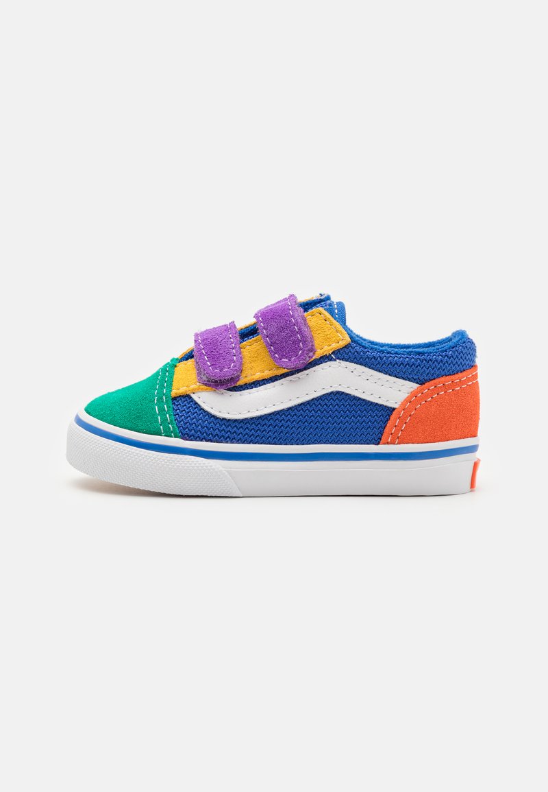 Vans OLD SKOOL UNISEX - Zapatillas - blue/multi-coloured/multicolor ...