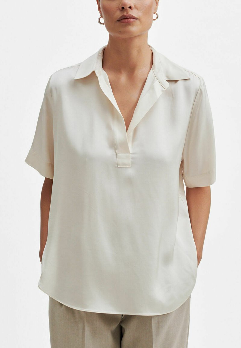 Second Female BARDI - Blus - stein/sten - Zalando.se