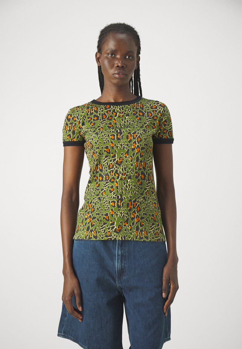 MAX&Co. LOGO TEE - T-shirt con stampa - khaki/cachi - Zalando.it