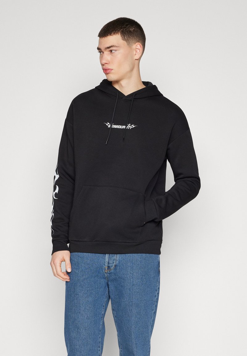 YOURTURN INDIVIDUALITY HOODIE RELAXED FIT UNISEX - Felpa - black/nero ...