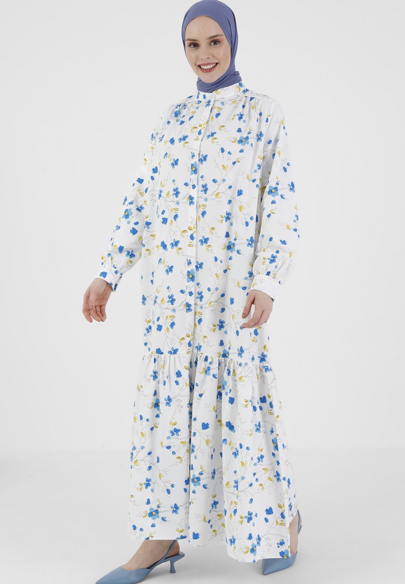 Modanisa Shirt dress - off white/off-white - Zalando