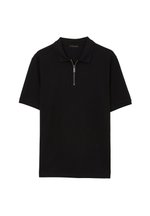 Calliope FERMETURE ÉCLAIR - Polo - noir - ZALANDO.FR