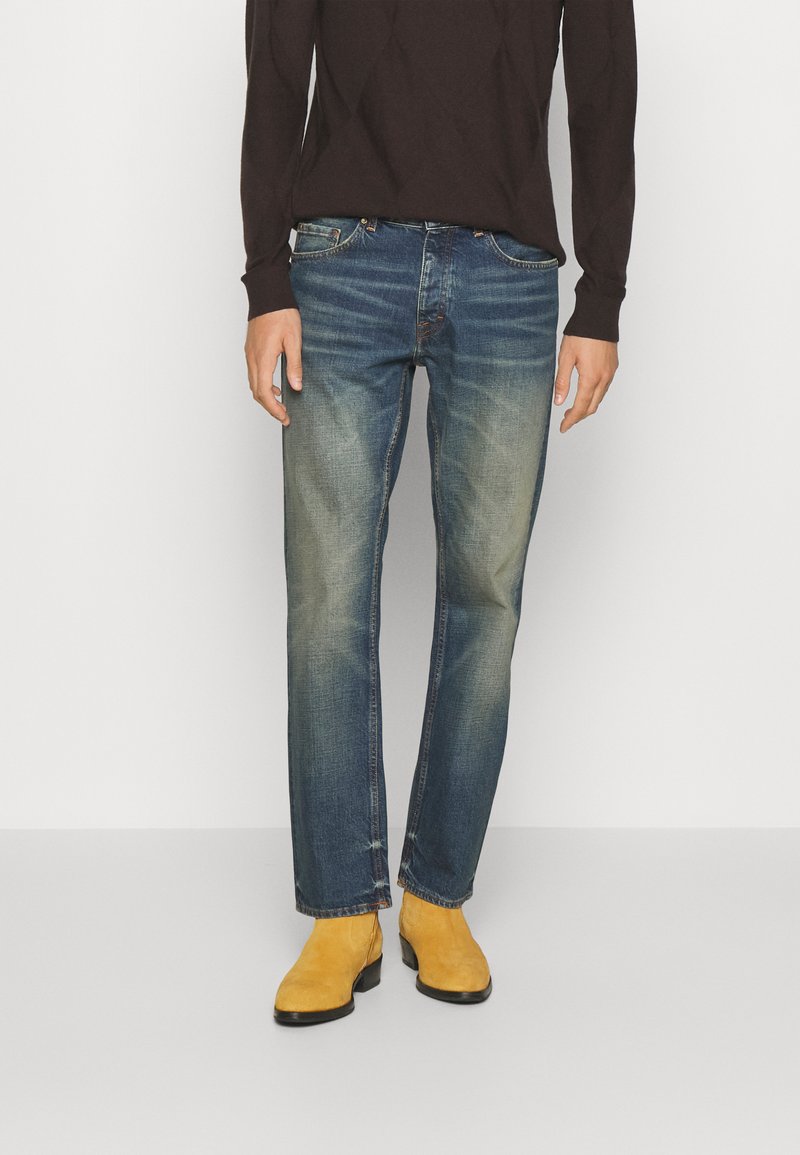 Tiger of Sweden MARTY - Straight leg jeans - medium blue/dark-blue ...