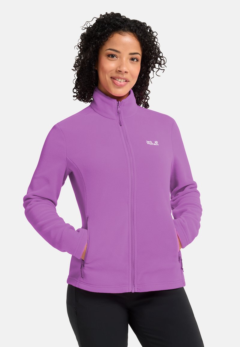 Jack Wolfskin TAUNUS 100 FZ W - Veste polaire - foxglove/rose clair ...