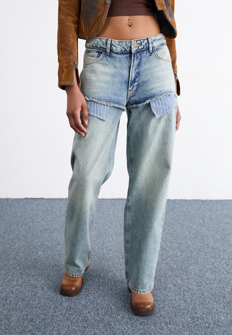 Even&Odd Jeans relaxed fit - light blue denim/ljusblå denim - Zalando.se