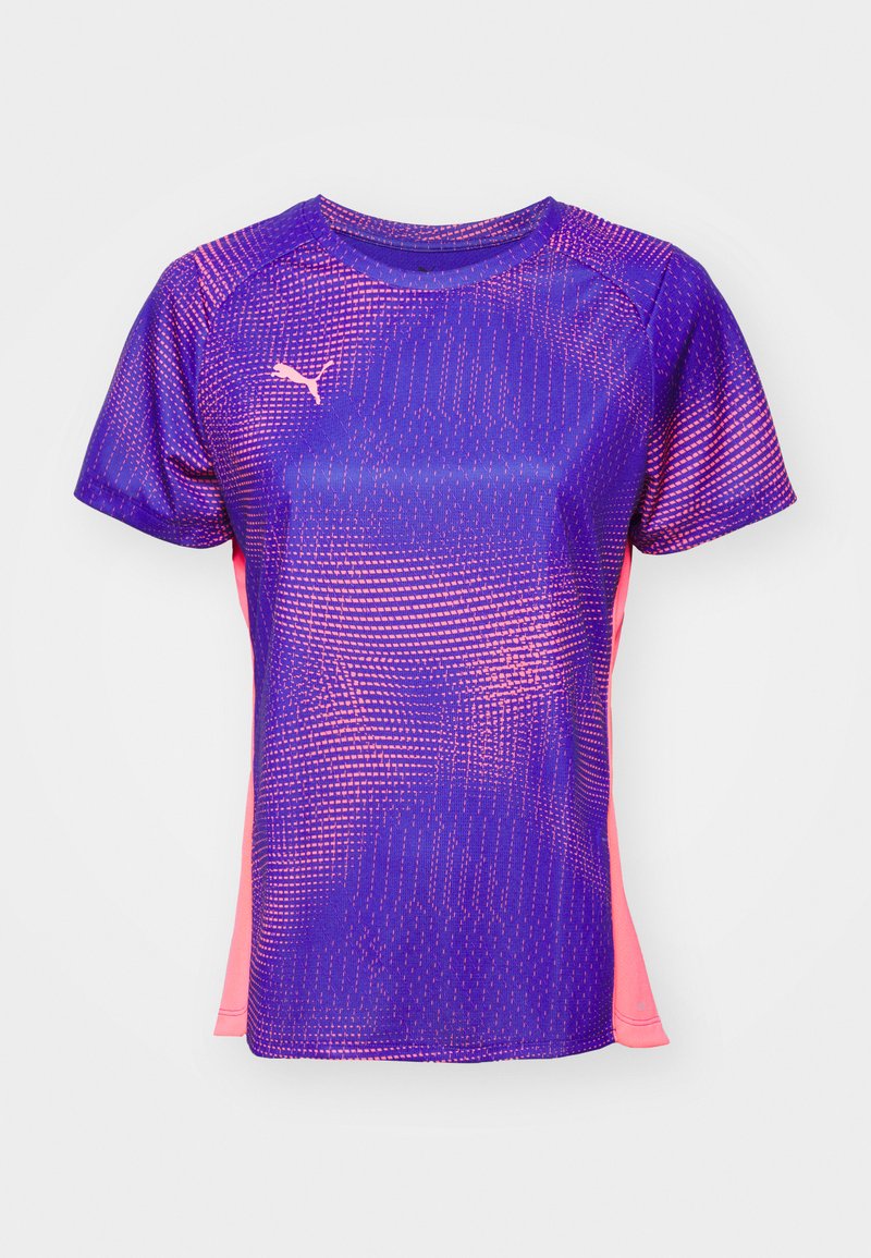 Puma INDIVIDUALBLAZE - Print T-shirt - lapis lazuli/dark amethyst/light ...