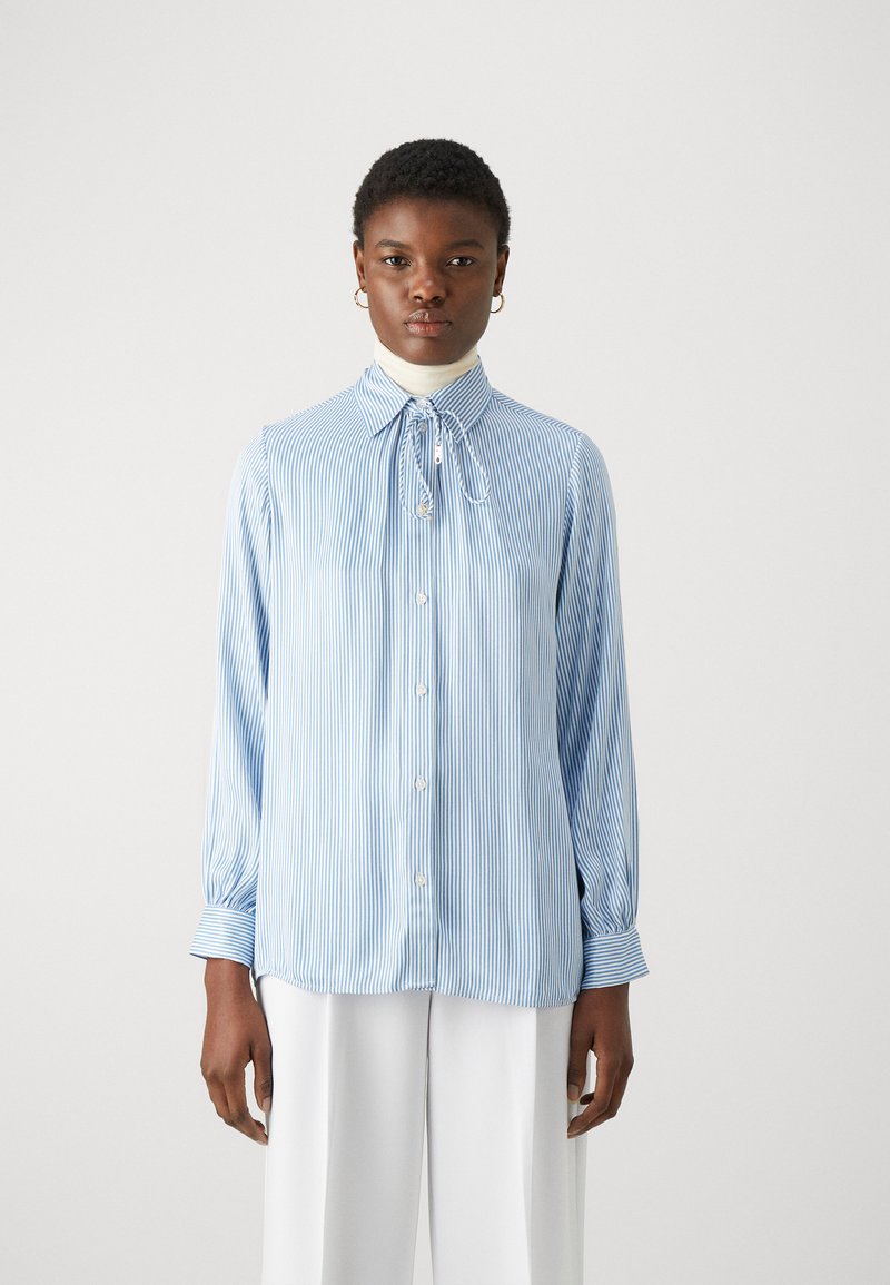 MICHAEL Michael Kors LADDER - Hemdbluse - blueberry/hellblau - Zalando.ch
