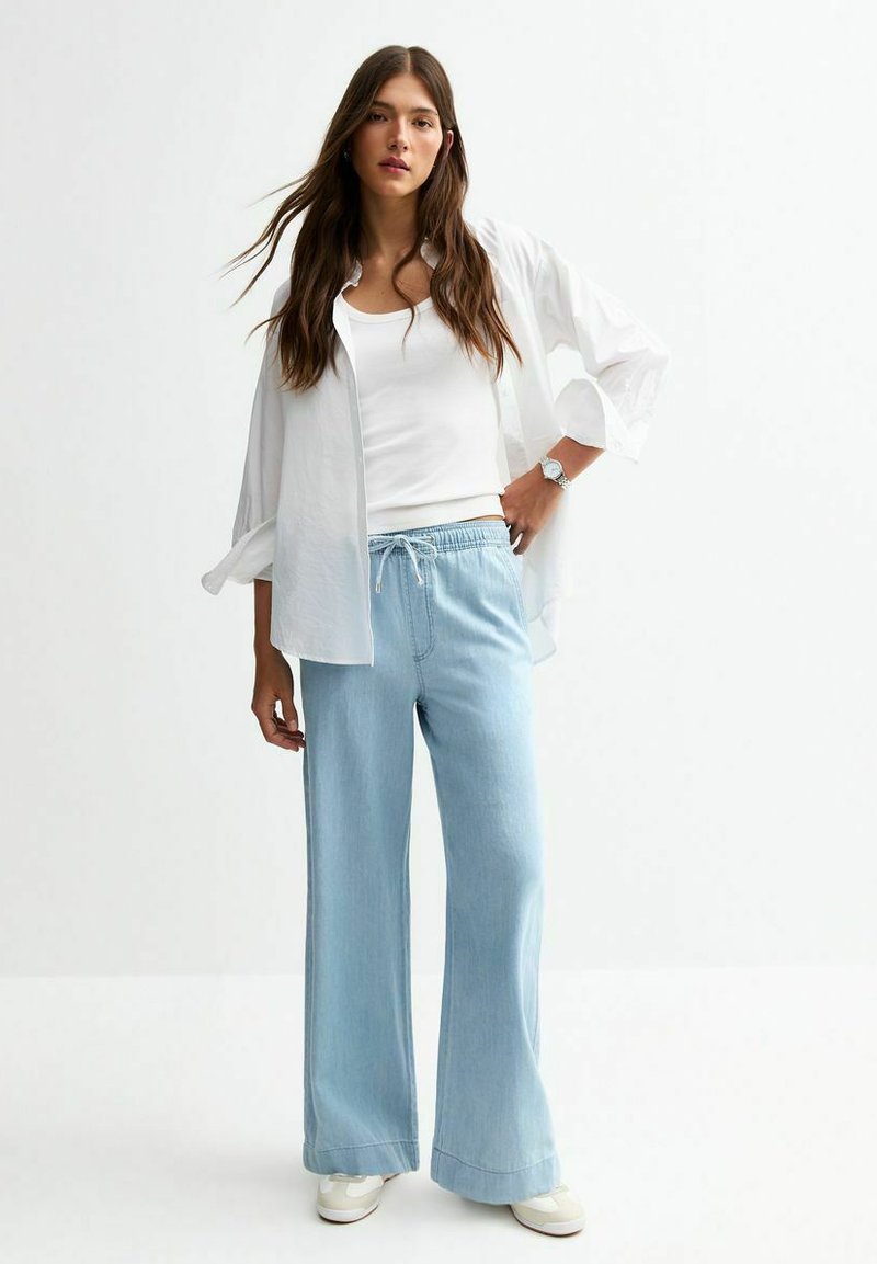 New Look Broek - pale blue/blauw - Zalando.nl