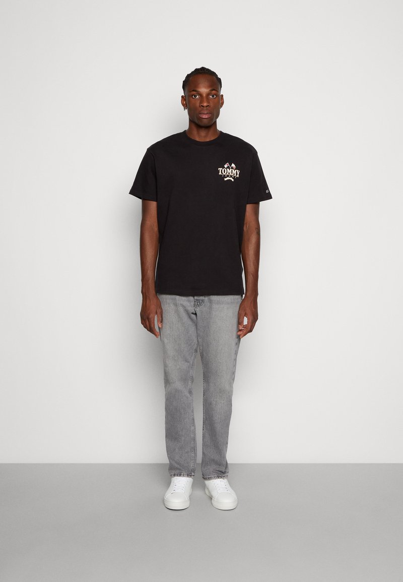 Tommy Jeans MODERN BACK LOGO - Print T-shirt - black - Zalando.ie