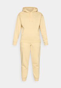 Puma LOUNGEWEAR SUIT COMFORT SET - Träningsset - pebble path/beige ...