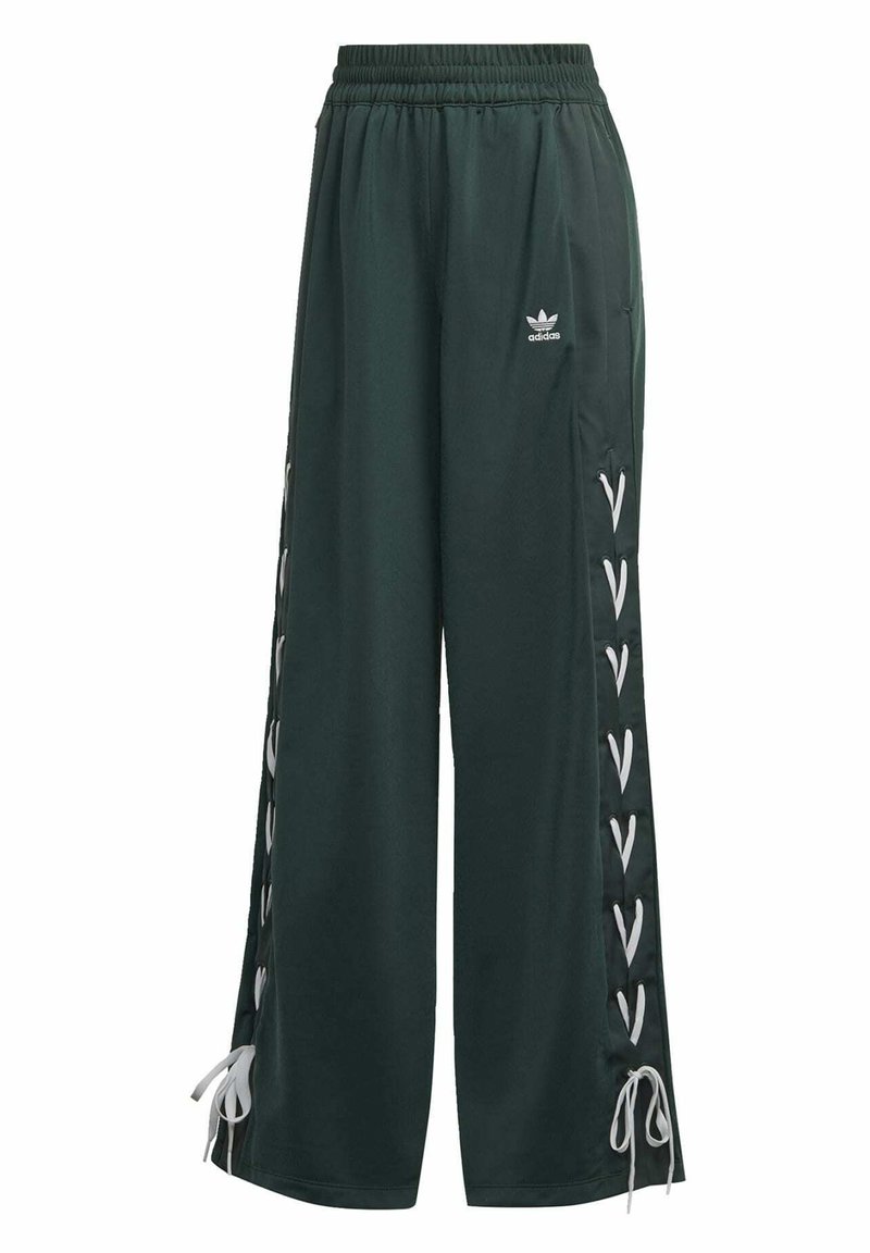 adidas Originals ALWAYS ORIGINAL LACED WIDE - Tracksuit bottoms - green ...