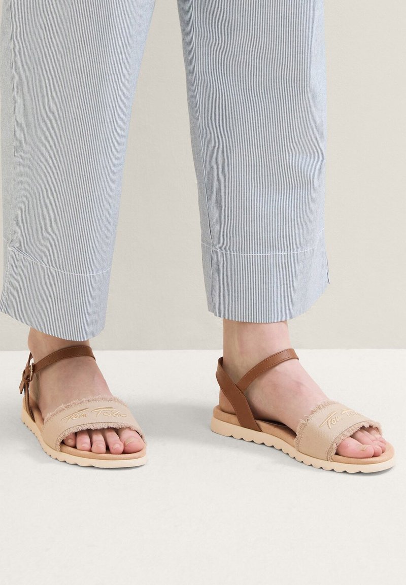 TOM TAILOR Sandalen - sand/beige - Zalando.nl