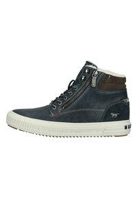 Mustang High-top trainers - navy/dark blue - Zalando