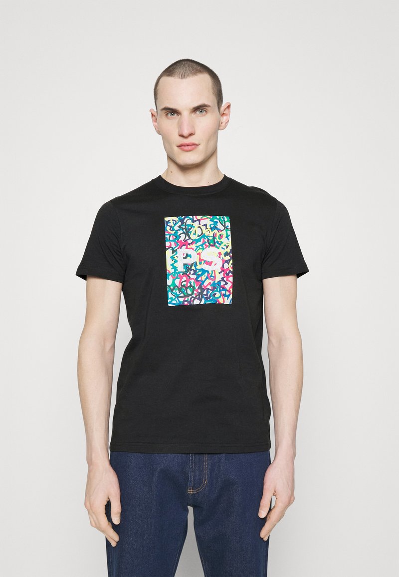 Ps Paul Smith T Shirts Print Black Sort Zalando Dk