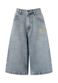 Ed Hardy BORN WILD - Shorts di jeans - bleach/denim délavé - Zalando.it