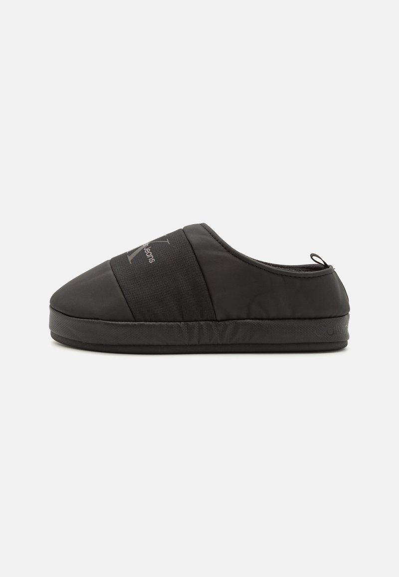 Calvin Klein Jeans HOME SLIPPER MONO - Slippers - triple black/black ...