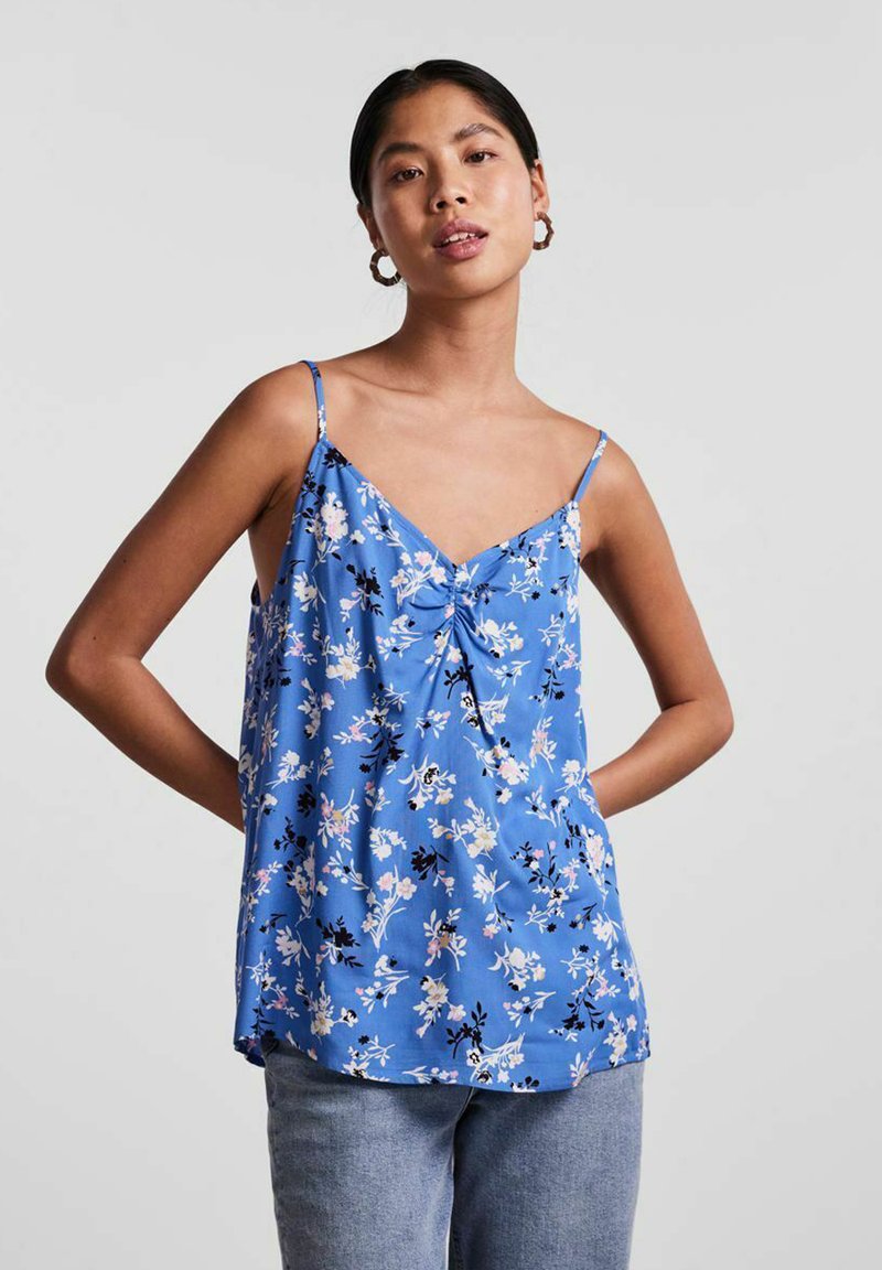 Pieces PCNYA SLIP ROUCING BF - Top - marina/blau - Zalando.de