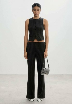 Just Like You LEATHER DETAILED ZIPPED - Weste - black/schwarz - Zalando.de