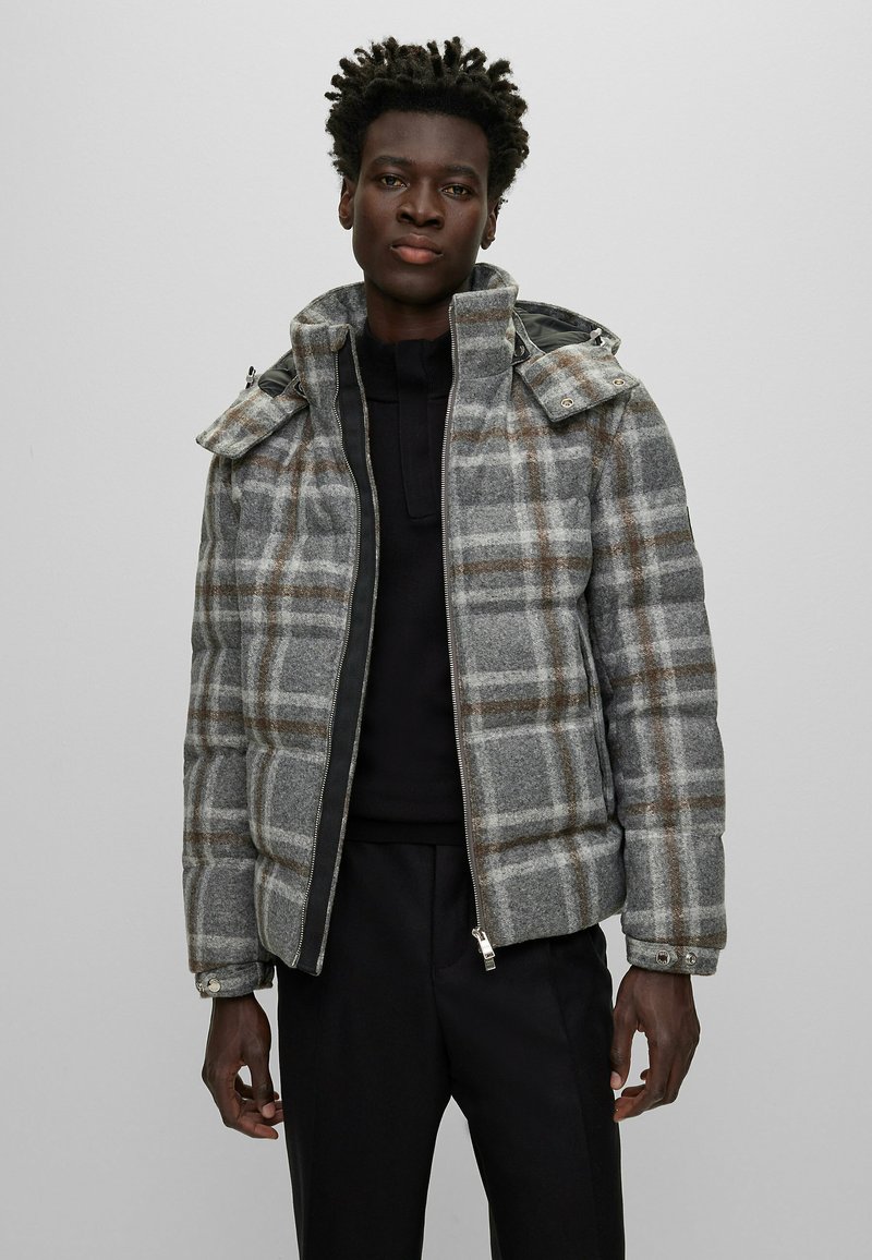 BOSS CORBINIAN - Gewatteerde jas - grey/grijs - Zalando.nl