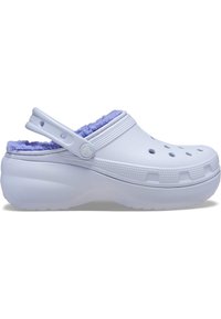 Crocs CLASSIC PLATFORM - Muiltjes met hak - dreamscape/wit - Zalando.be
