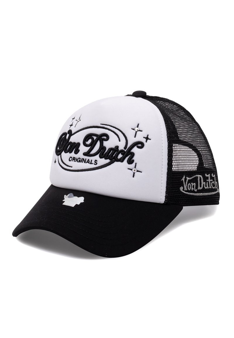 Von Dutch LUND - Cap - white black/schwarz - Zalando.de