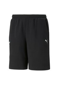 Puma MERCEDES-AMG PETRONAS ESSENTIALS - Shorts - black/schwarz - Zalando.de