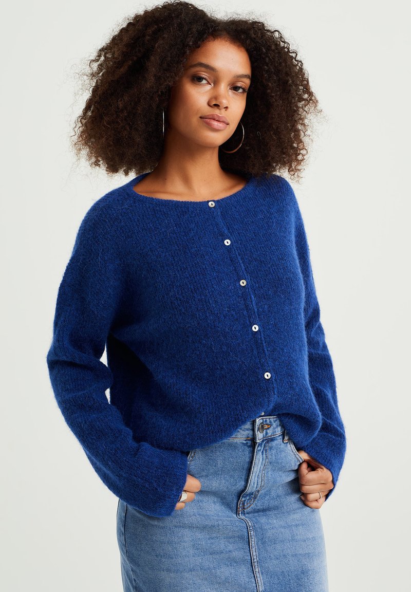 WE Fashion Strickjacke - blue/blau - Zalando.at
