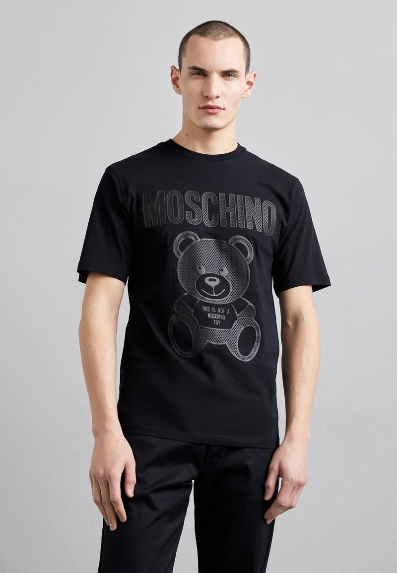 MOSCHINO T-Shirt print - black/schwarz - Zalando.ch