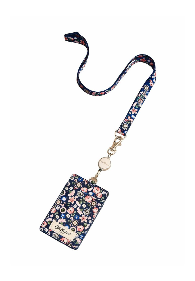 Cath Kidston LANYARD PURSE - Key holder - navy queen ditsy/blue - Zalando
