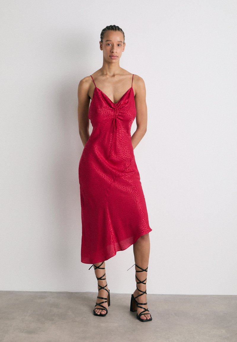 AllSaints ALEXIA DRESS - Cocktail dress / Party dress - berry pink/pink ...